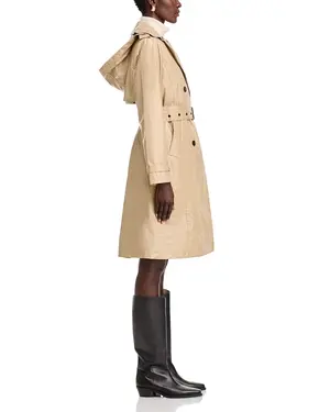 Jane Post Double Breasted Liner Trench Coat