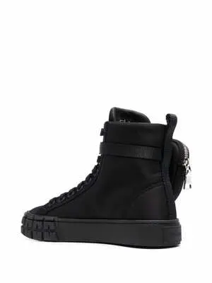 Prada Re-nylon High-top Sneakers With Pouch