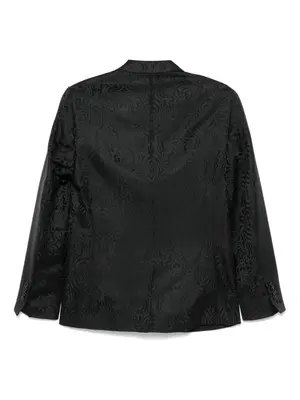 John Richmond Single-breasted Jacquard Blazer