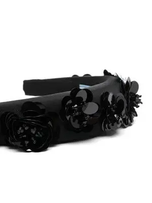 Prada Floral-appliqué Headband