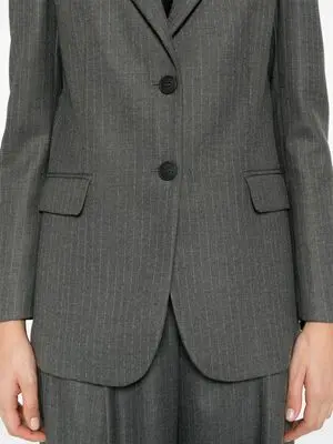 DRHOPE Pinstriped Blazer
