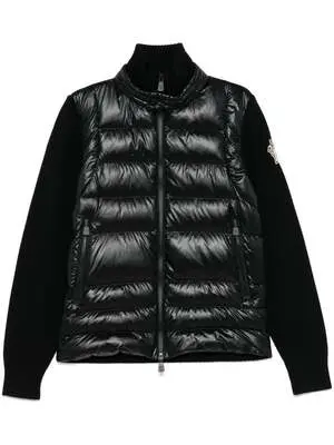 Moncler Panelled Jacket - Black