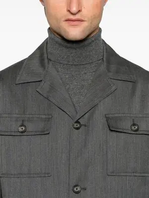 Tagliatore Tempest Shirt Jacket - Grey