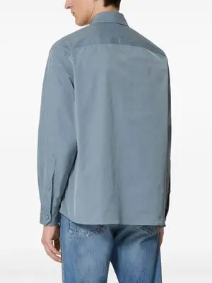 Valentino Garavani V-detail Shirt Jacket - Blue
