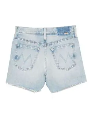 Women's Vintage Wash Denim Shorts