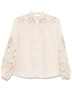 Zimmermann Wylie Shirt - Neutrals