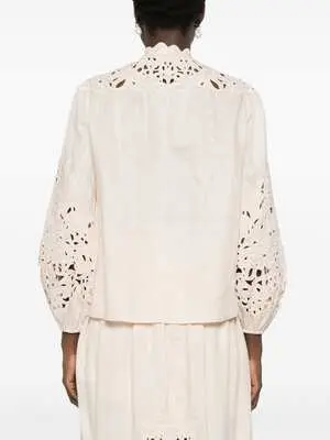Zimmermann Wylie Shirt - Neutrals