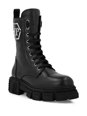 Philipp Plein Logo-plaque Boots