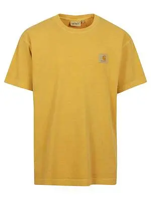 Carhartt Work In Progress S/s Vista Cotton T Shirt Yellow
