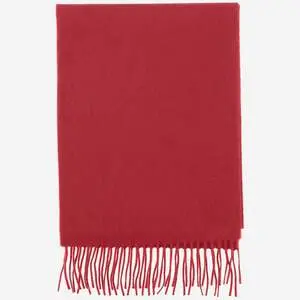 Men's Red Cashmere Scarves