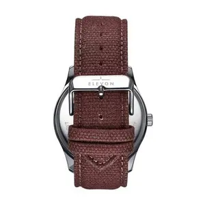 ELEVON Crosswind Strap Watch - Silver/brown