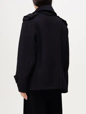 Max Mara Double Breasted Coat - Blue
