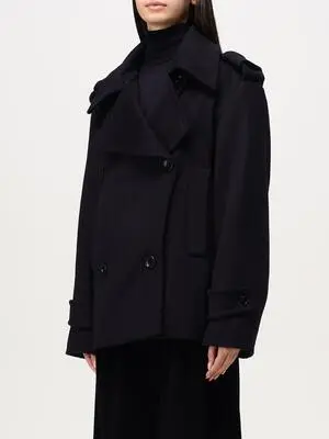 Max Mara Double Breasted Coat - Blue