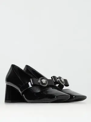 Versace Patent Mary Jane High Heel Shoes