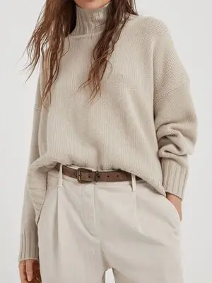 Brunello Cucinelli Leather Belt - Brown
