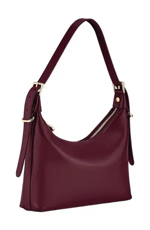 Gigi New York Blake Shoulder Bag - Bordeaux