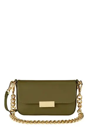 Gigi New York Edie Shoulder Bag - Olive