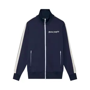 Palm Angels Classic Track Jacket 'navy/white