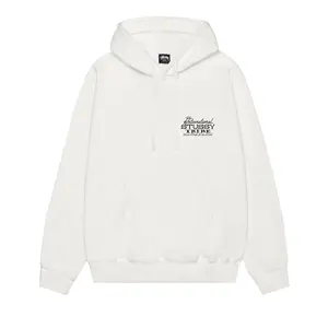 StÜssy Ist Pigment Dyed Hoodie - Cream