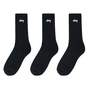 StÜssy Stock Crew Pack - Black
