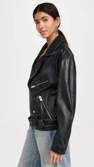 IRO PARIS Dylan Leather Biker Jacket
