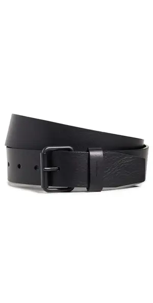 Shinola Rambler Leather Belt - Black
