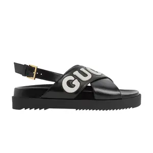 Gucci Crossover Sandals - Black