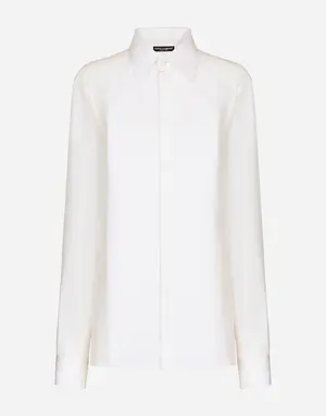 Dolce & Gabbana Silk Crepe De Chine Shirt