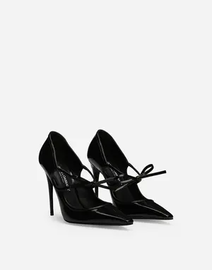 Dolce & Gabbana Polished Calfskin Pumps