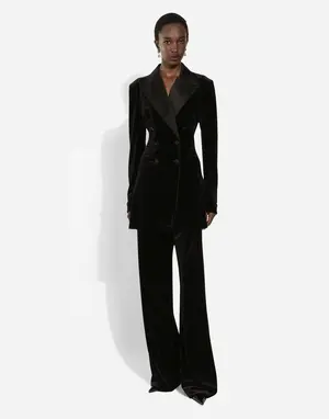 Dolce & Gabbana Velvet Jogging Pants