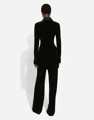 Dolce & Gabbana Velvet Jogging Pants