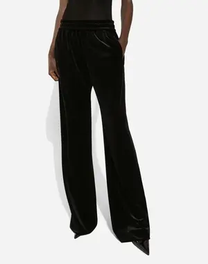 Dolce & Gabbana Velvet Jogging Pants