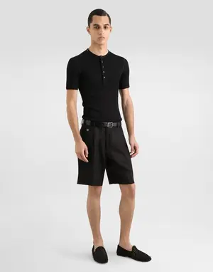Dolce & Gabbana Tailored Linen Shorts