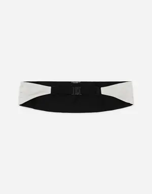 Dolce & Gabbana Silk Satin Cummerbund - White