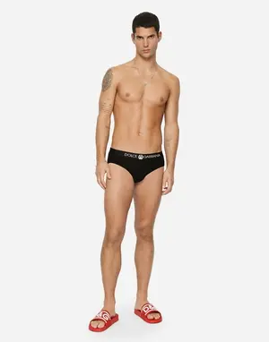 Dolce & Gabbana Slip Medio - Black