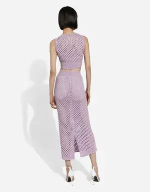 Dolce & Gabbana Crochet Crop Top