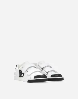Dolce & Gabbana Calfskin Portofino Sneakers - Multicolor