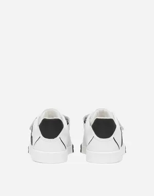 Dolce & Gabbana Calfskin Portofino Sneakers - Multicolor