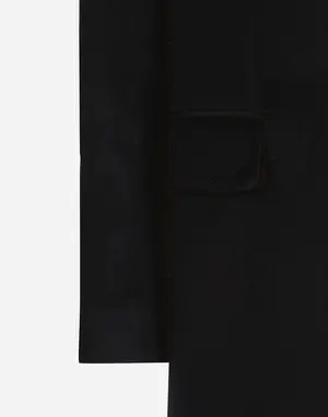 Dolce & Gabbana Single-breasted Cashmere Coat - Blue