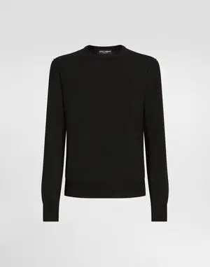 Dolce & Gabbana Cashmere Round-neck Sweater - Black