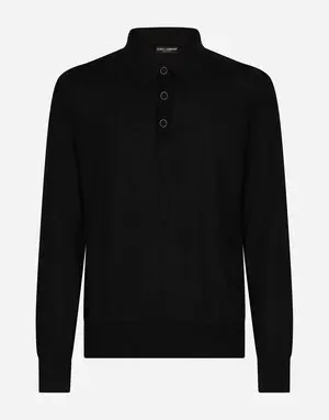 Dolce & Gabbana Extra-fine Cashmere Polo-shirt