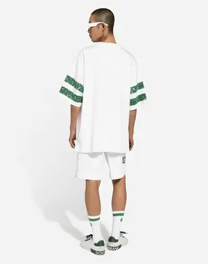 Dolce & Gabbana Gabardine Regular Fit Shorts - White