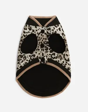 Dolce & Gabbana Leopard Down Jacket
