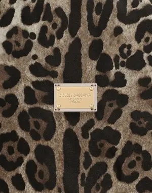 Dolce & Gabbana Leopard Down Jacket