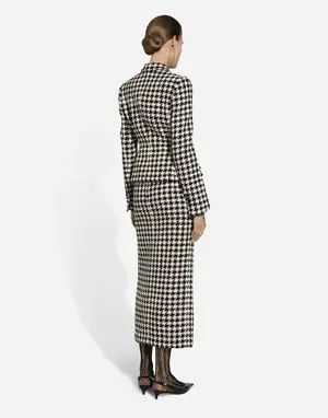 Dolce & Gabbana Macro-houndstooth Dolce Jacket