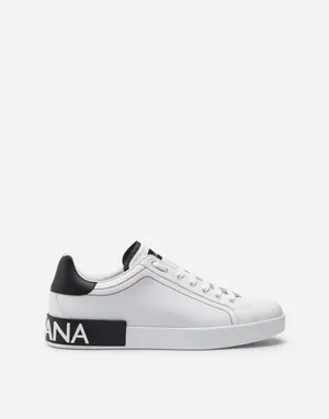 Dolce & Gabbana Portofino Low-top Sneakers - White/black