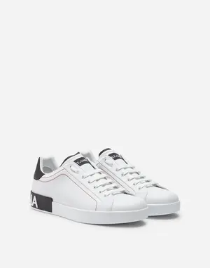 Dolce & Gabbana Portofino Low-top Sneakers - White/black