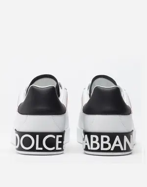 Dolce & Gabbana Portofino Low-top Sneakers - White/black