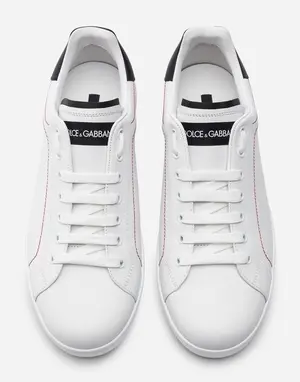 Dolce & Gabbana Portofino Low-top Sneakers - White/black