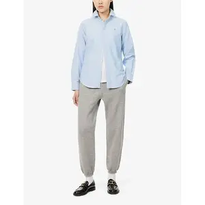 Polo Ralph Lauren Oxford Slim-fit Basket-weave Cotton Shirt - Bsr Blue